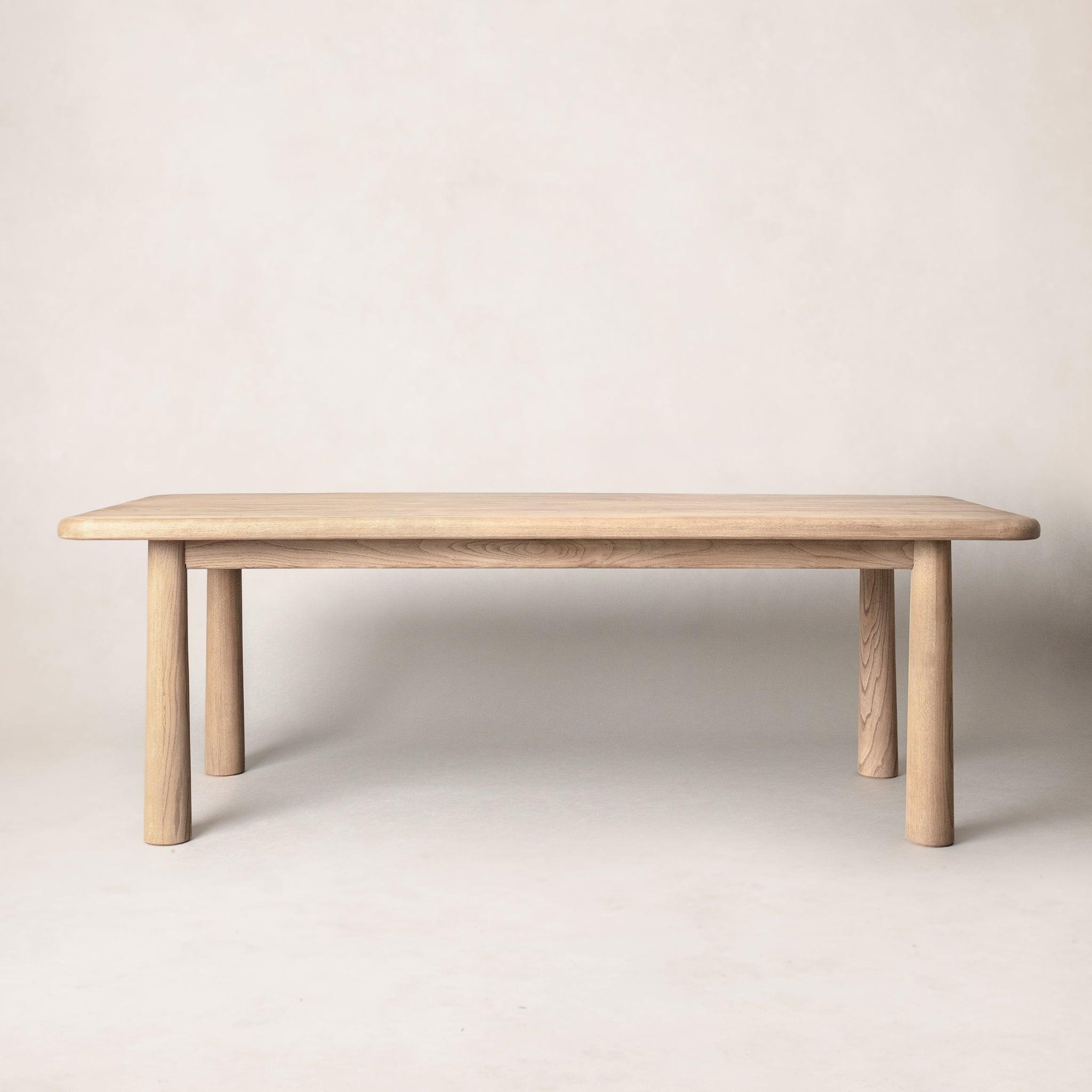 Topa Topa Rectangular Dining Table Natural Length 72