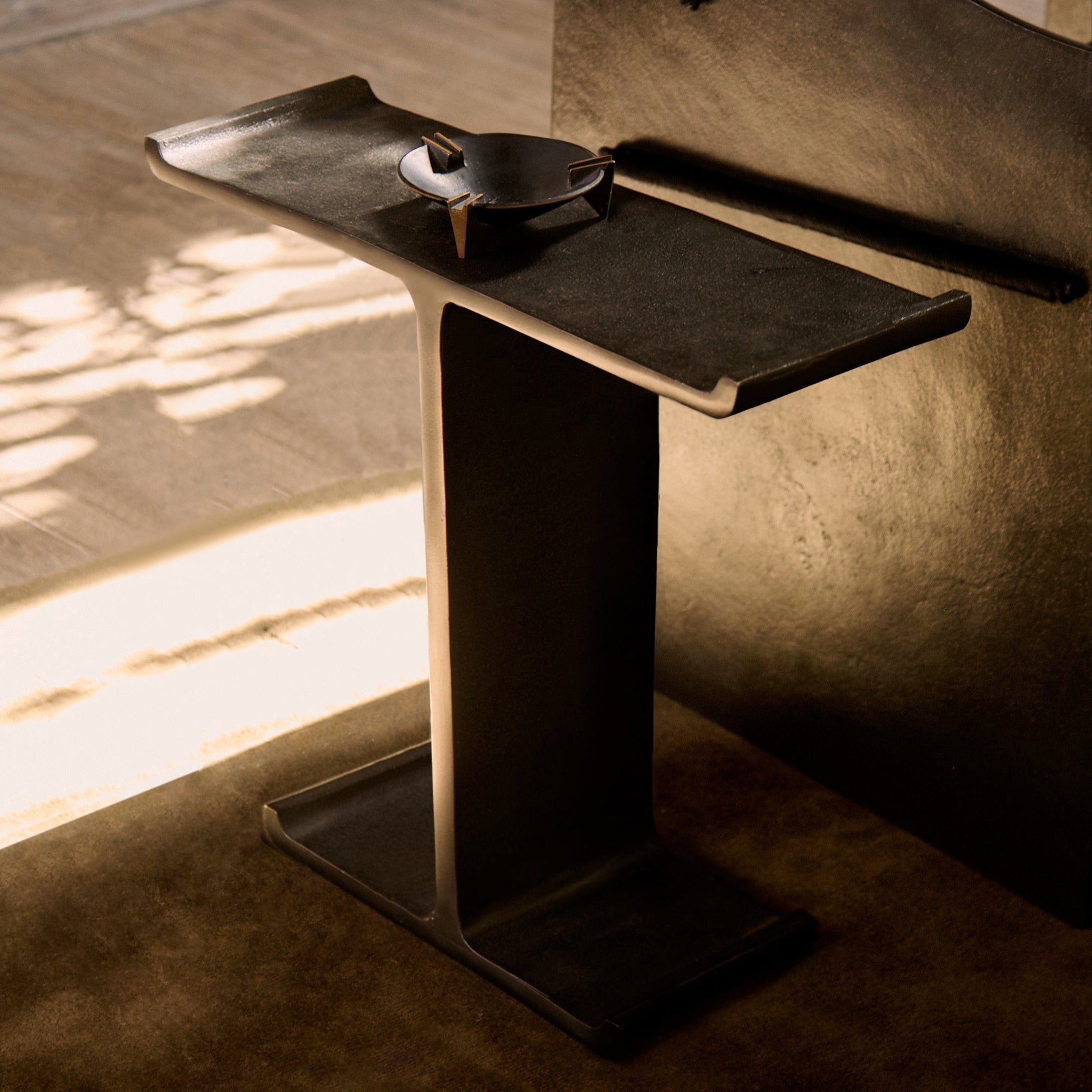 A Sculptural Statement: The Ultimate Metal Side Table