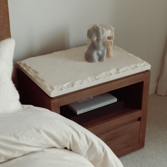 Marble Top Nightstand | House of Leon