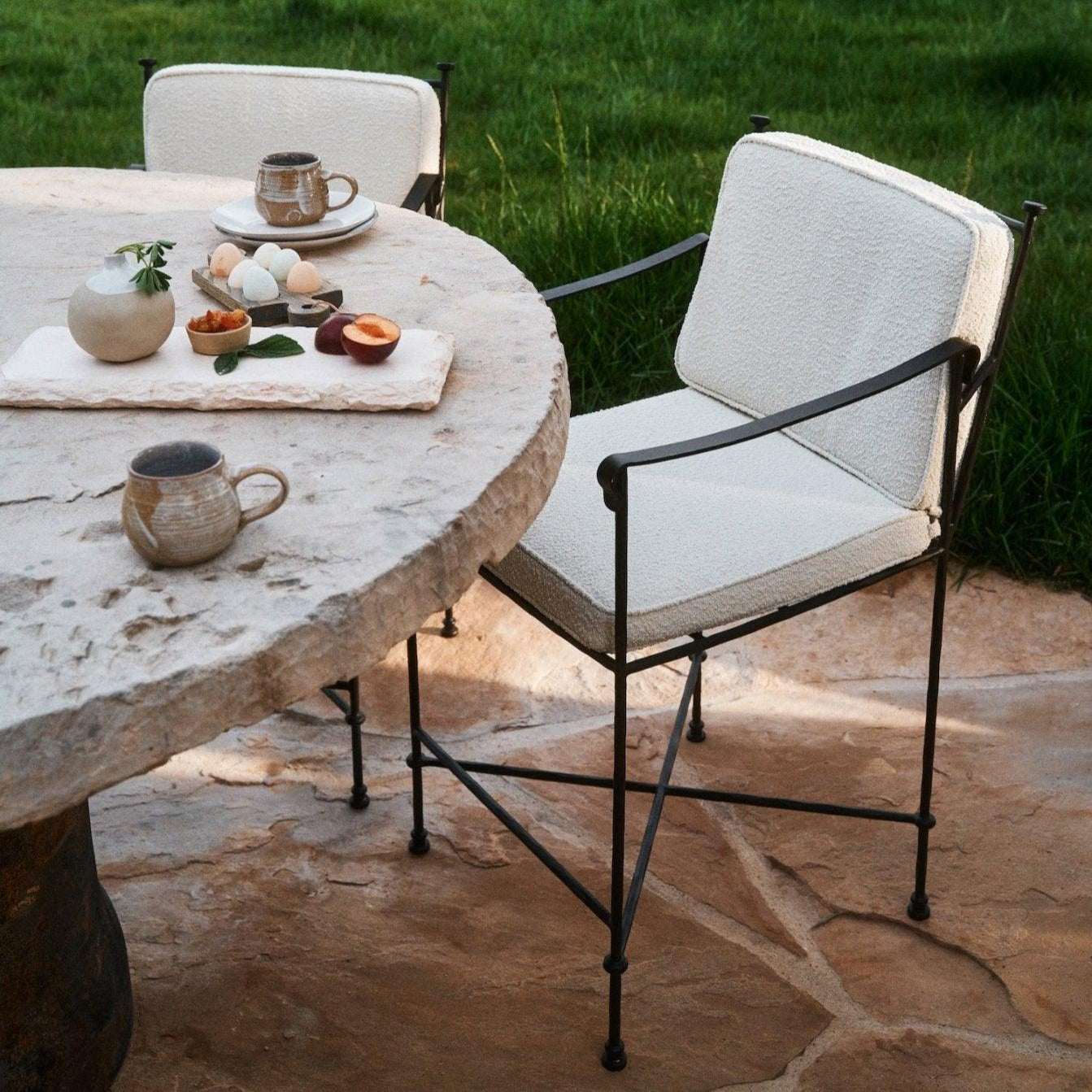 Provence Outdoor Counter Stool | Classic & Modern | House of Leon